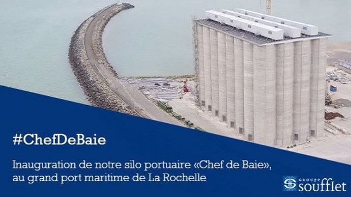 Inauguration du terminal céréalier ultra moderne de Soufflet à la Rochelle