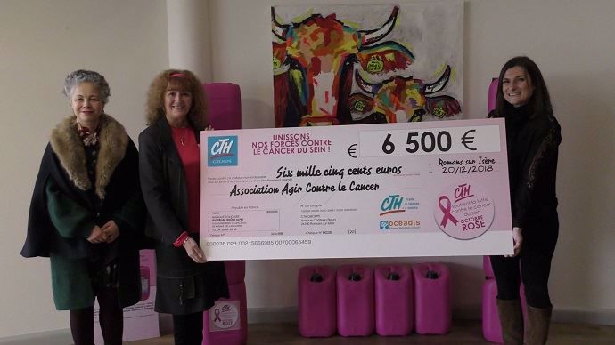 L'entreprise CTH engagée dans la luttre contre le cancer du sein