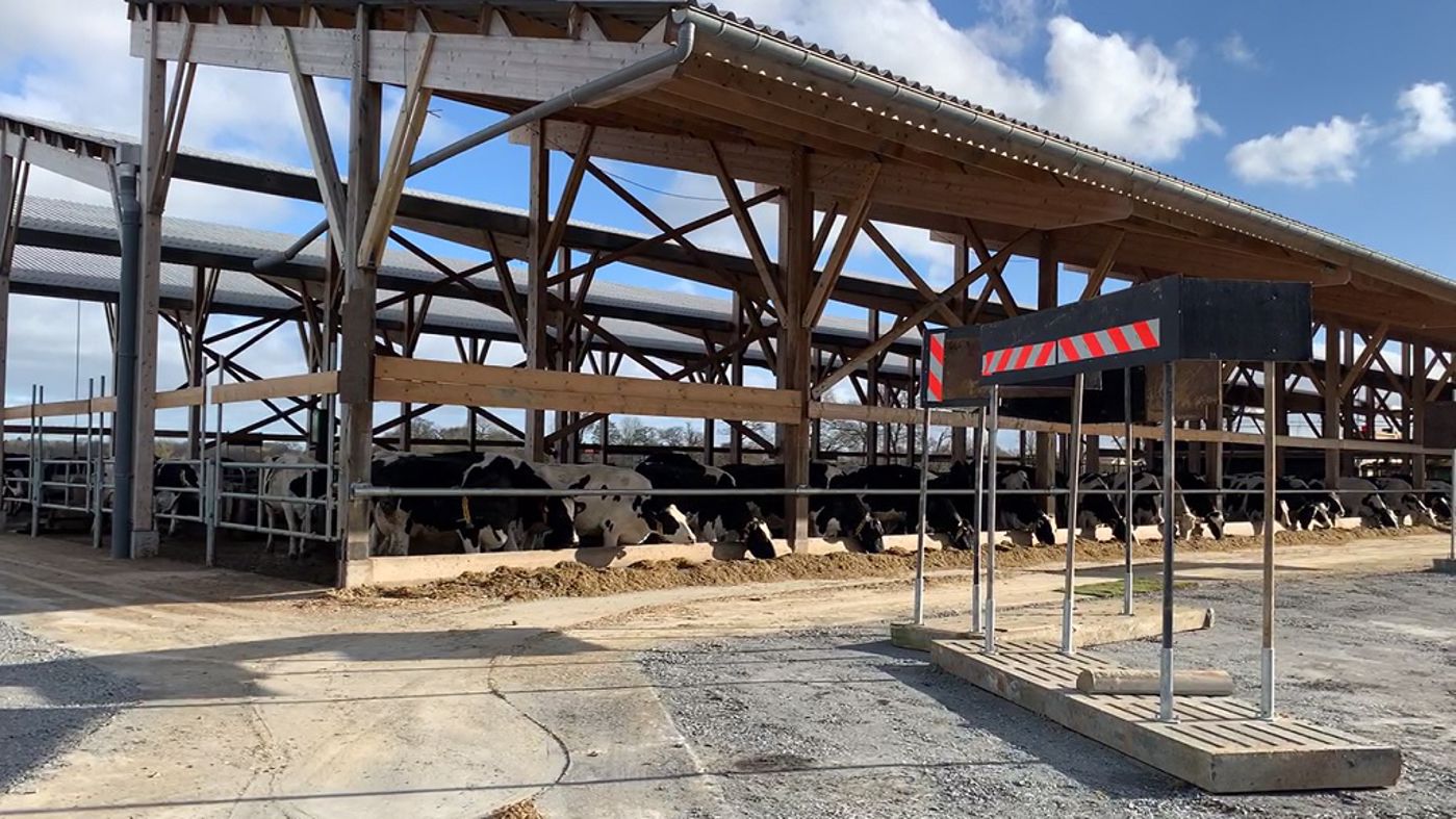 Le premier robot d'alimentation DairyFeed F4500 GEA en élevage laitier