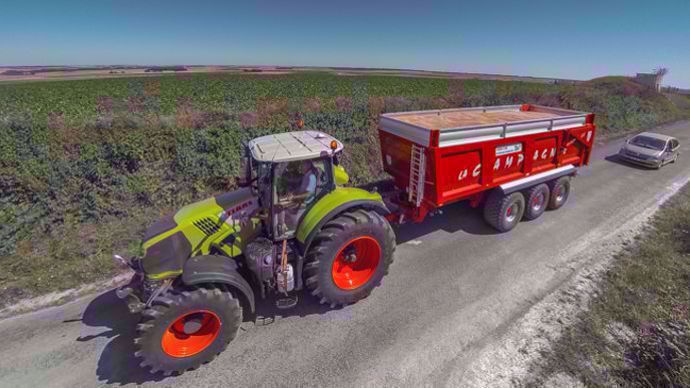 Vidéo : le Claas Axion 870 à l'essai