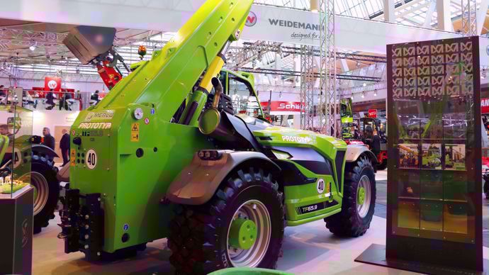 Un prototype Merlo levant jusqu'à 6,5 t