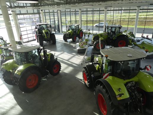 Visite de Claas France à Ymeray