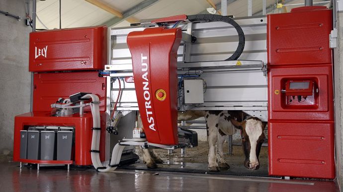 Lely a réalisé 615 millions d'euros de chiffre d'affaires en 2020.