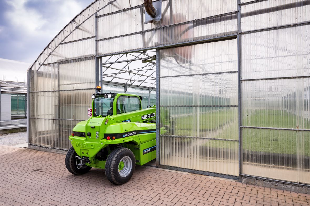 Merlo met les watts avec le chariot télescopique eWorker 100 % électrique
