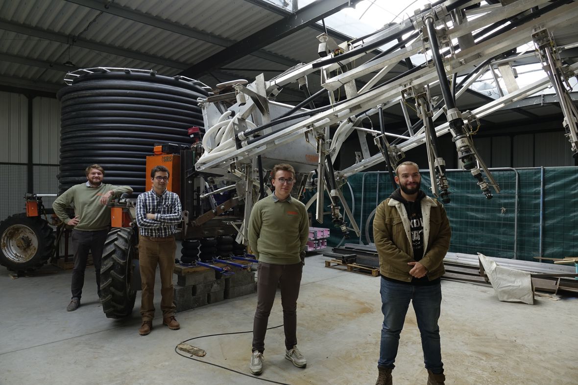 Robotique,fertilisation & irrigation pommes de terres Osiris Agriculture