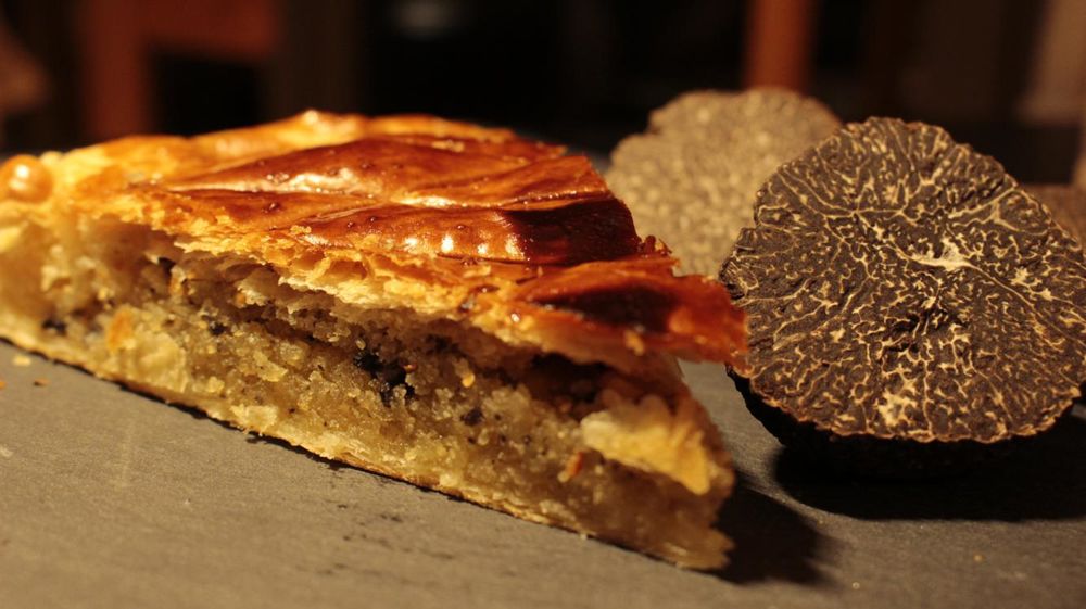 Galette aux truffes noires par la maison Plantin