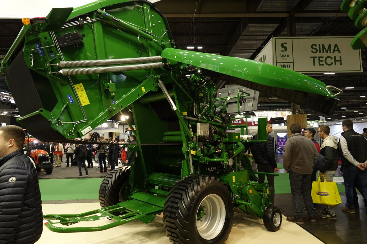 Les presses à chambre variable McHaleV6760 et V8960 dorénavant automatique