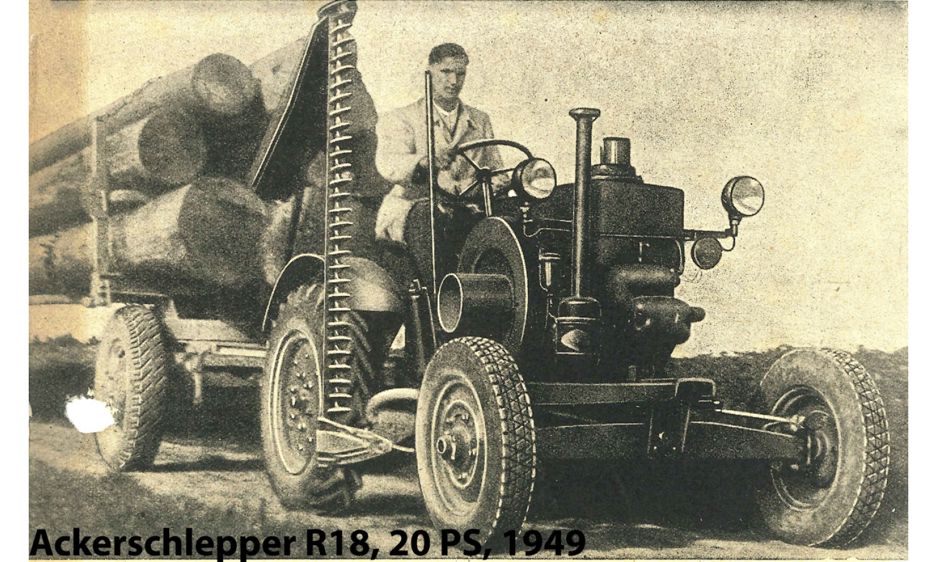Sillon d'histoire des tracteurs Allgaier : de Daimler au System Porsche