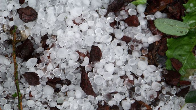 Orages : la grêle fait des ravages dans le sud de la France