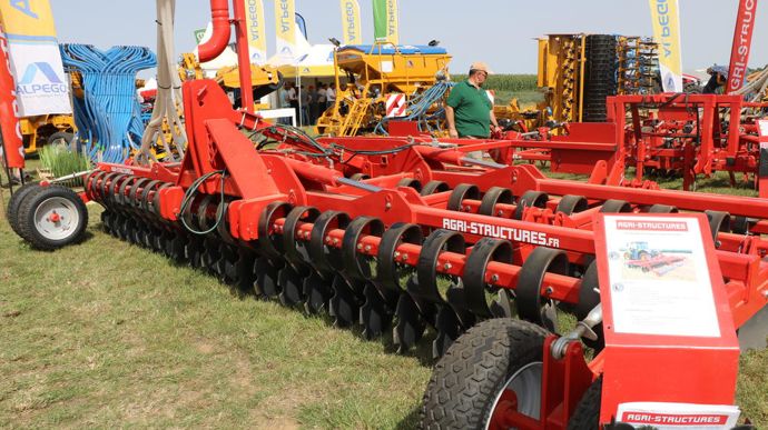 Le Disc Agriflex d’Agristructure débarque en 6 mètres