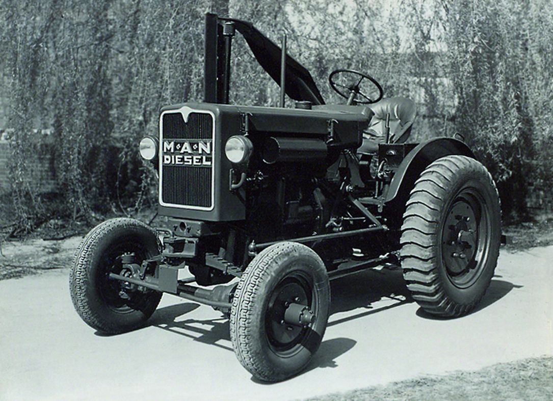 MAN a fabriqué environ 50 000 tracteurs agricoles entre 1938 et 1963.