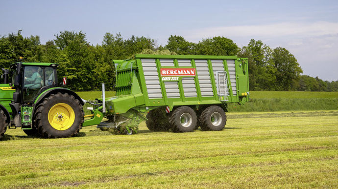 Plus de volume pour les autochargeuses Carex de Bergmann
