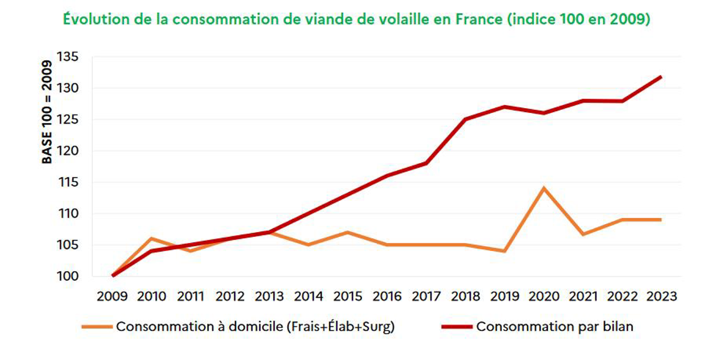 Consommation et prix de la volaille en hausse