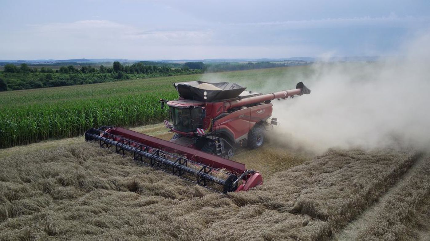 Prise en main de la moissonneuse-batteuse Case IH Axial-Flow AF10