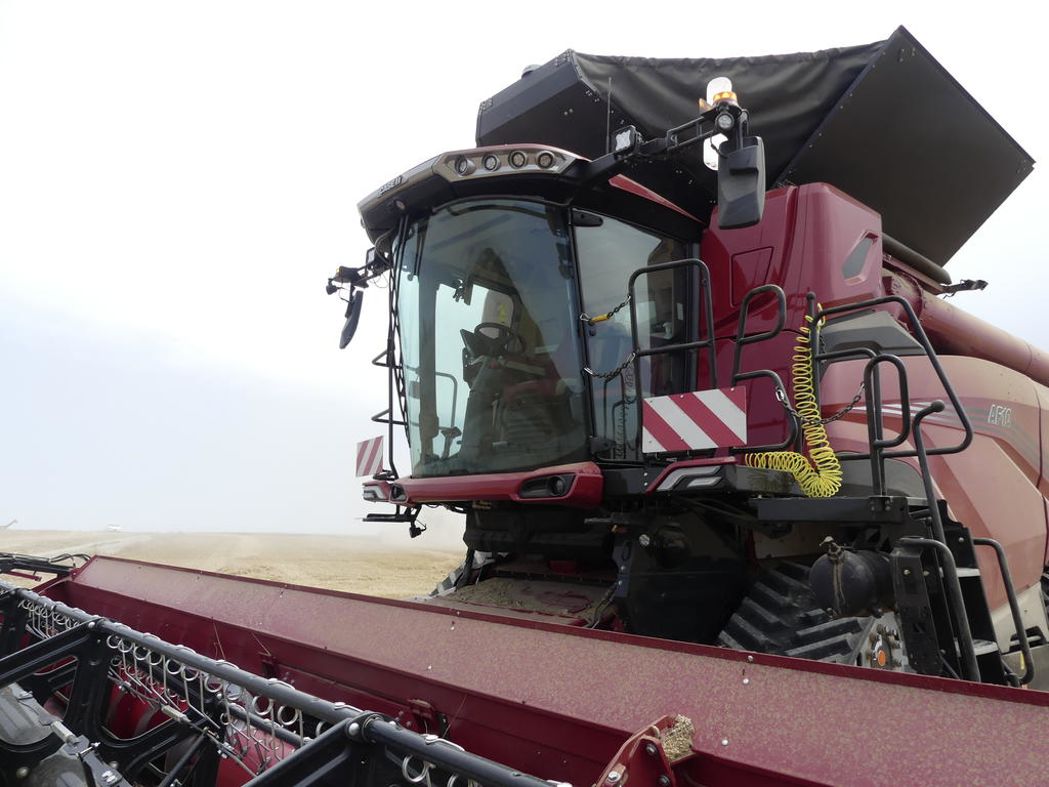 Prise en main de la moissonneuse-batteuse Case IH Axial-Flow AF10