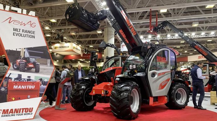 Manitou passe sa gamme de télescopiques MLT NewAG au rang supérieur