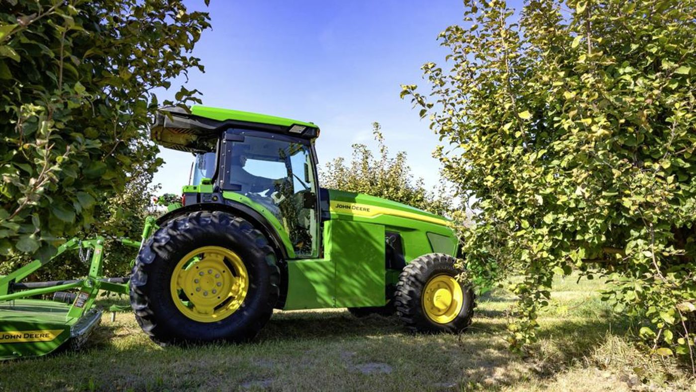 Le tracteur électrique E-Power de John Deere atteint les 130 ch